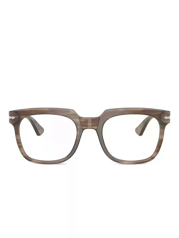 Persol Square-frame Glasses - Brown