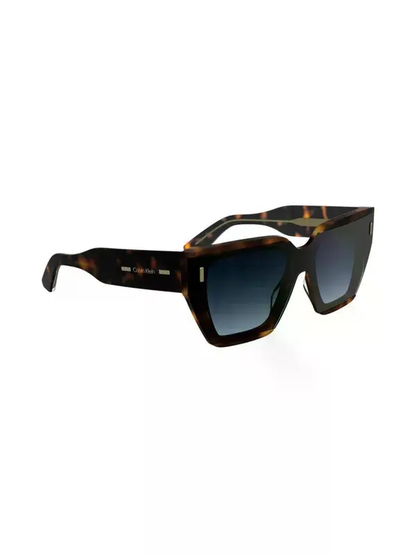 Calvin Klein Lettering Butterfly Sunglasses