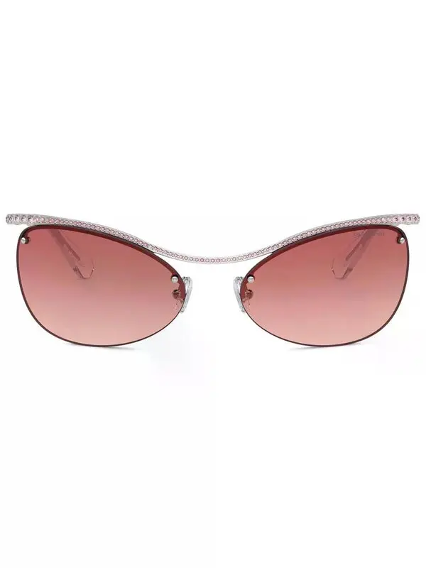 SWAROVSKI Oval-frame Sunglasses