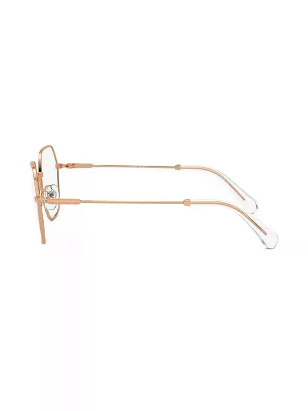 SWAROVSKI Geometric Frame Glasses