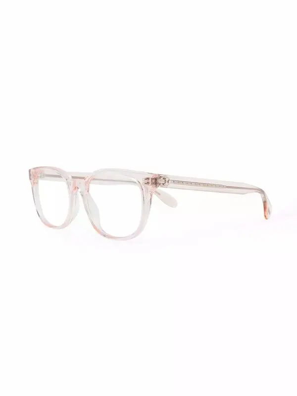 Oliver Spencer Logo Square-frame Eyeglasses