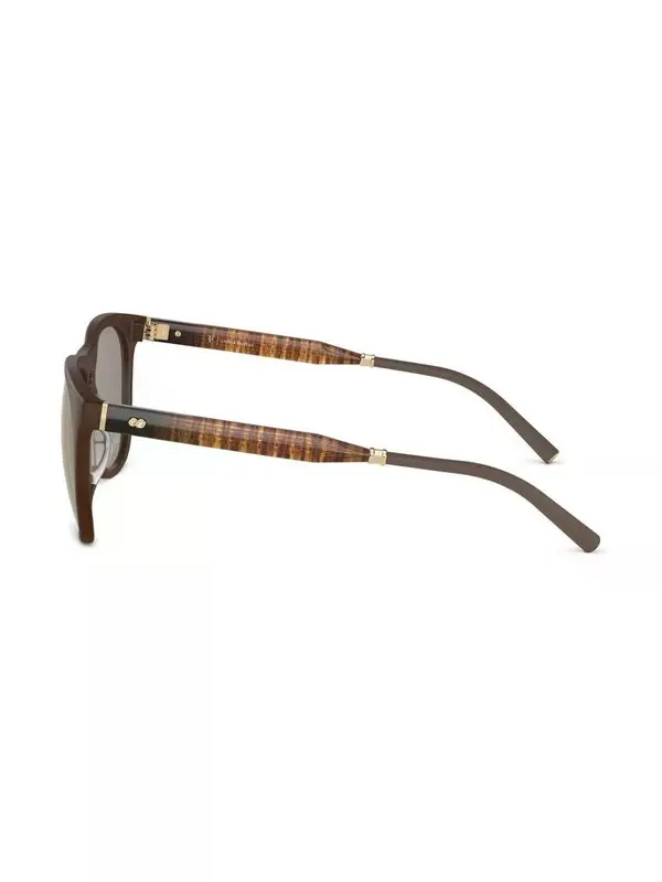 Oliver Spencer R-1 Umber Sunglasses