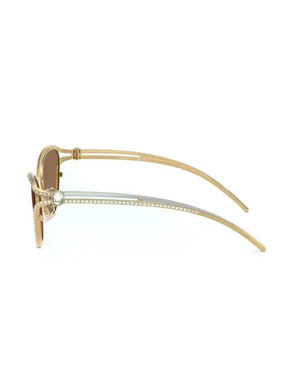 SWAROVSKI Crystal-embellished Cat-eye Sunglasses