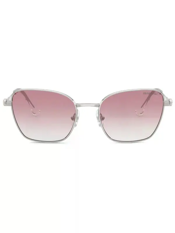 SWAROVSKI Oversized Frame Sunglasses