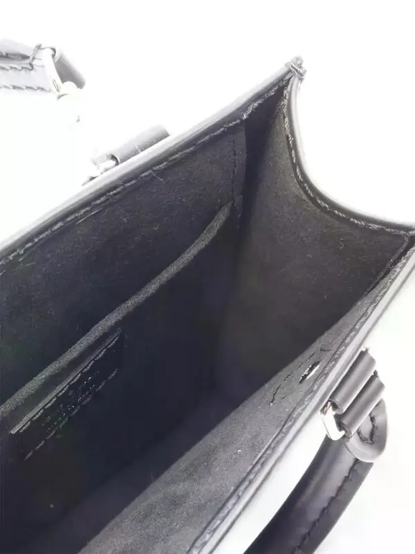 LOUIS VUITTON Petite Sac Plat Epi Handbag - Black