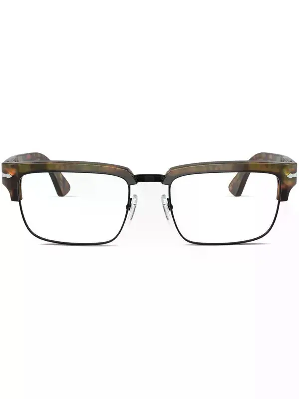 Persol Rectangle Frame Eyeglasses