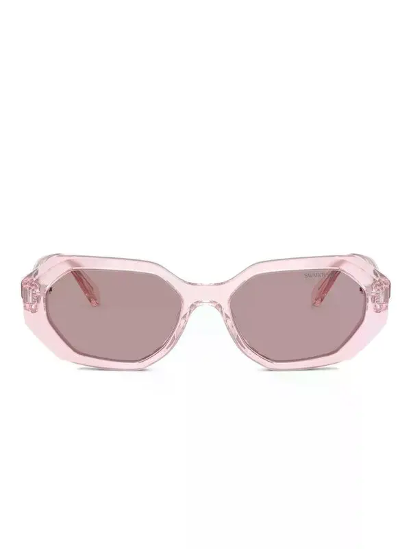 SWAROVSKI Embellished Sunglasses - Pink