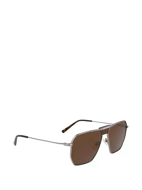 Karl Lagerfeld Geometric Frame Sunglasses