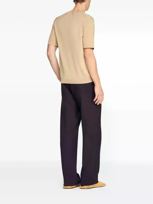 Sandro Short-sleeve Knit Sweater