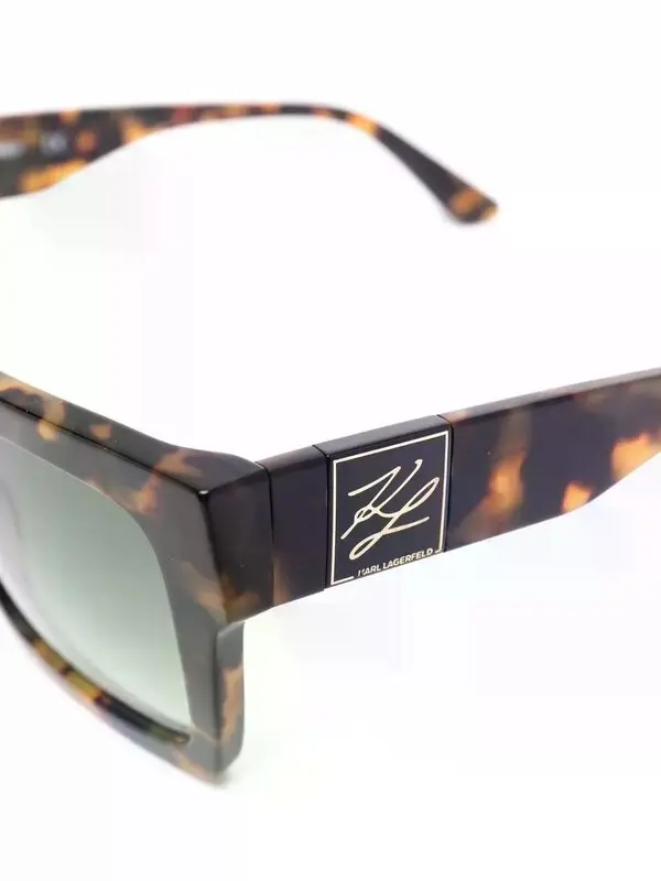 Karl Lagerfeld Square-frame Sunglasses - Neutrals
