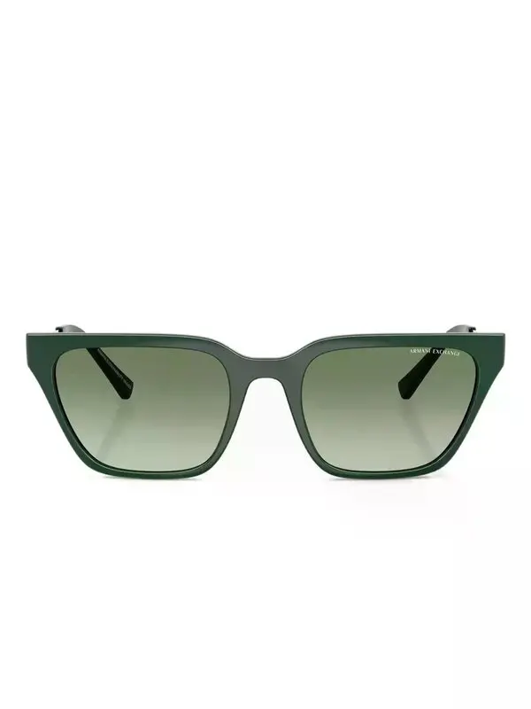 Armani Exchange Square Frame Sunglasses - Green