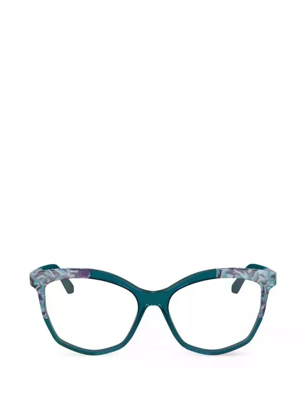 Karl Lagerfeld Marble-effect Cat-eye Glasses