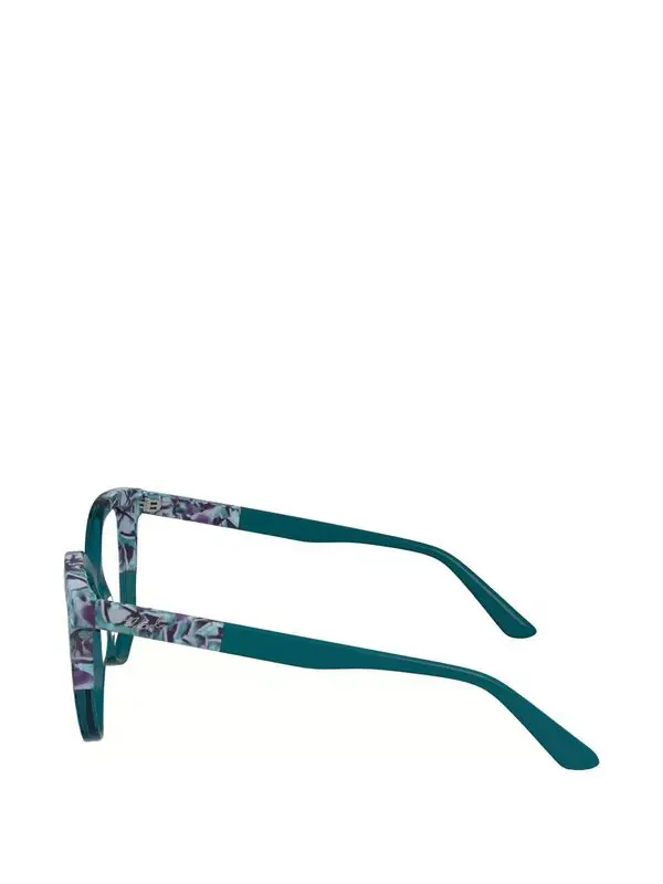 Karl Lagerfeld Marble-effect Cat-eye Glasses