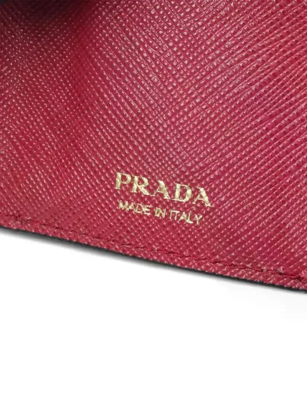 Prada 2010s Saffiano Leather Trifold Wallet