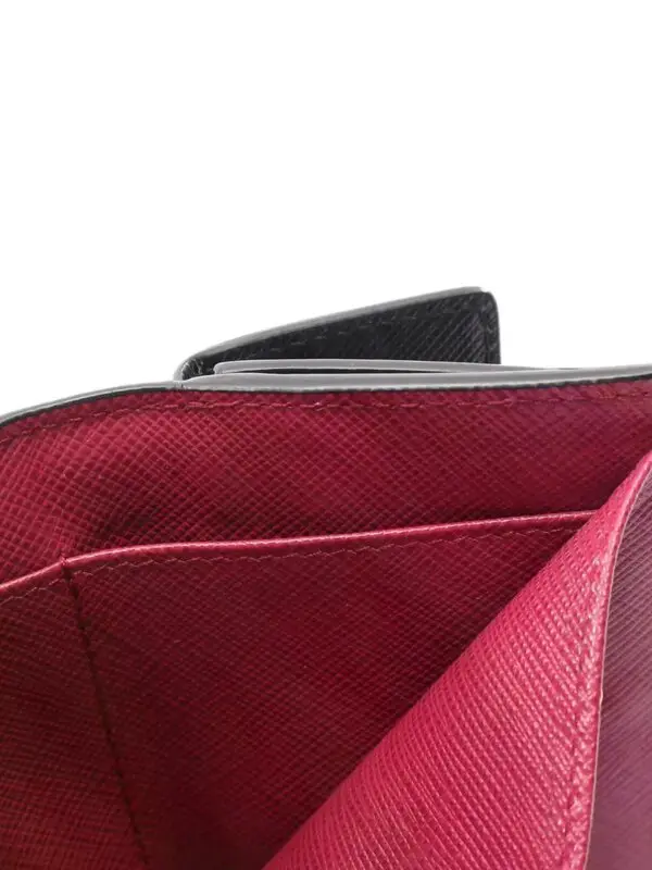 Prada 2010s Saffiano Leather Trifold Wallet