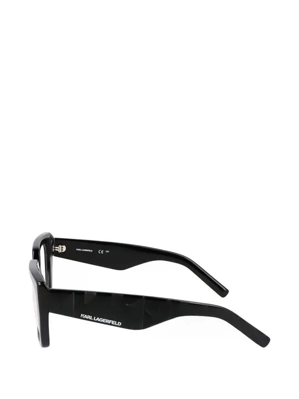 Karl Lagerfeld Geometric-frame Eyeglasses - Black