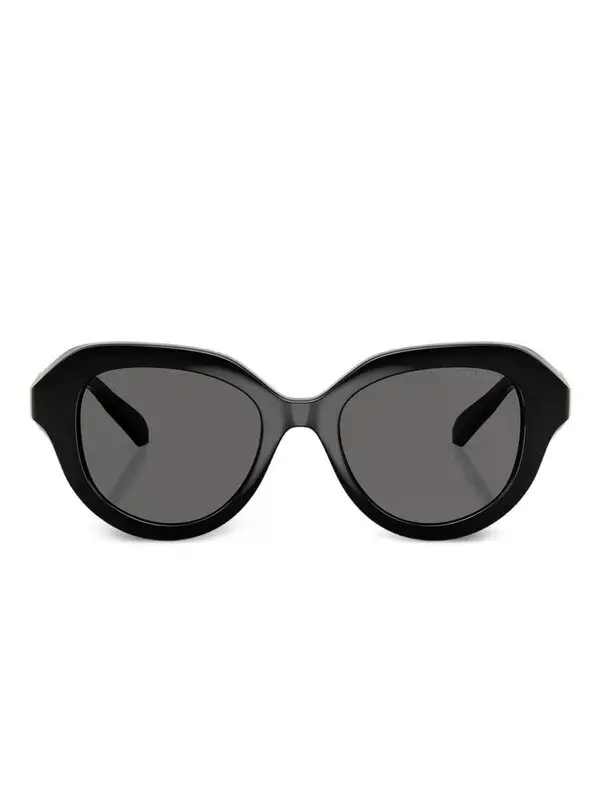 SWAROVSKI Crystal Embellished Round-frame Sunglasses