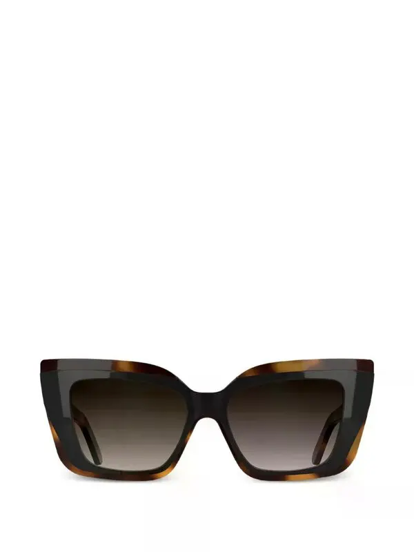 Karl Lagerfeld Tortoiseshell-pattern Sunglasses - Black