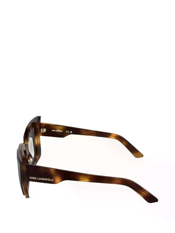 Karl Lagerfeld Tortoiseshell-pattern Sunglasses