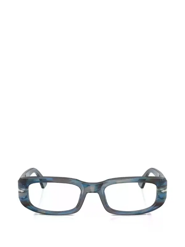 Persol Rectangle-frame Glasses - Blue