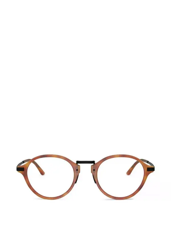 Giorgio Armani Round Frame Glasses