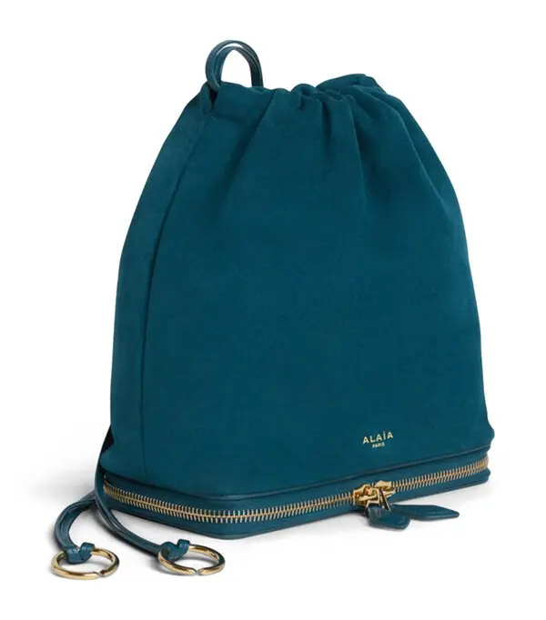Alaïa Suede Le Ponchon Cross-body Bag