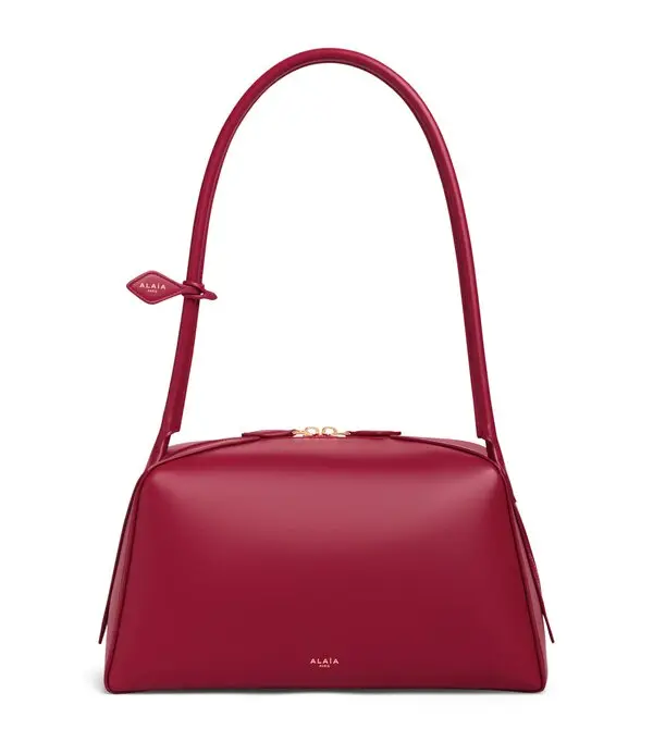 Alaïa Leather Le Bouledogue Shoulder Bag