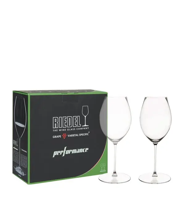 RIEDEL Set Of 2 Crystal Performance Pinot Noir Wine Glasses - Clear