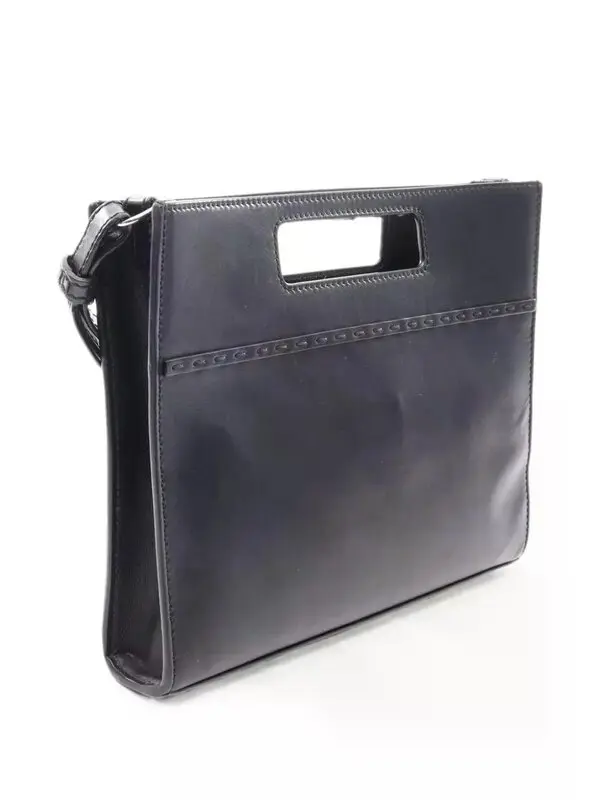 Fendi 2000s Debossed Logo Handbag