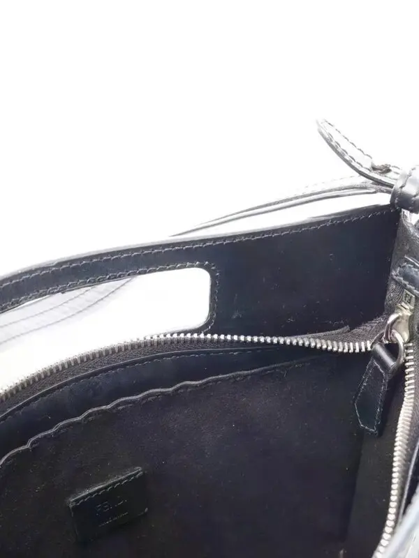 Fendi 2000s Debossed Logo Handbag