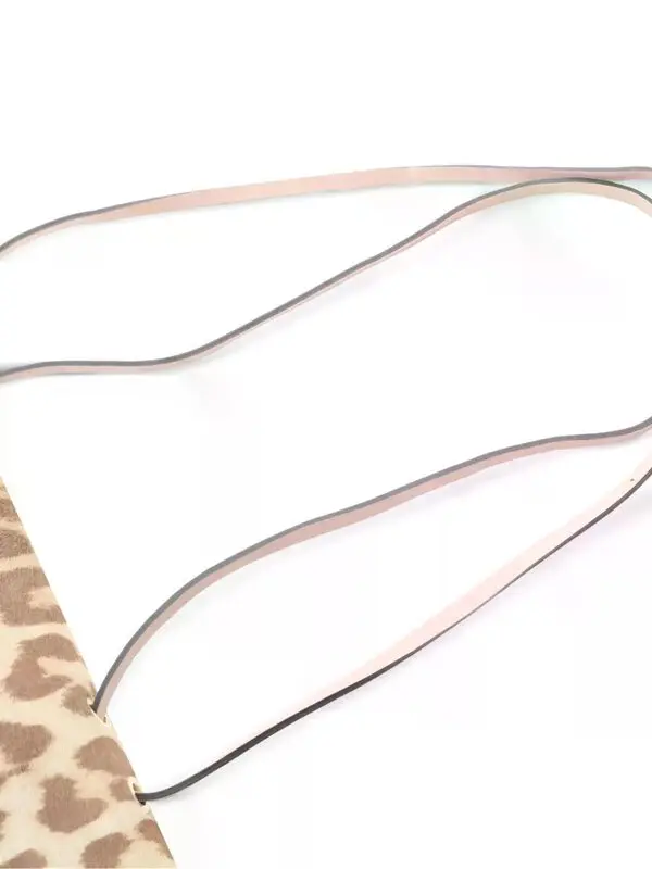 Valentino Garavani 2000s Leopard Print Shoulder Bag
