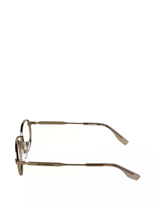 Karl Lagerfeld Oval Frame Eyeglasses