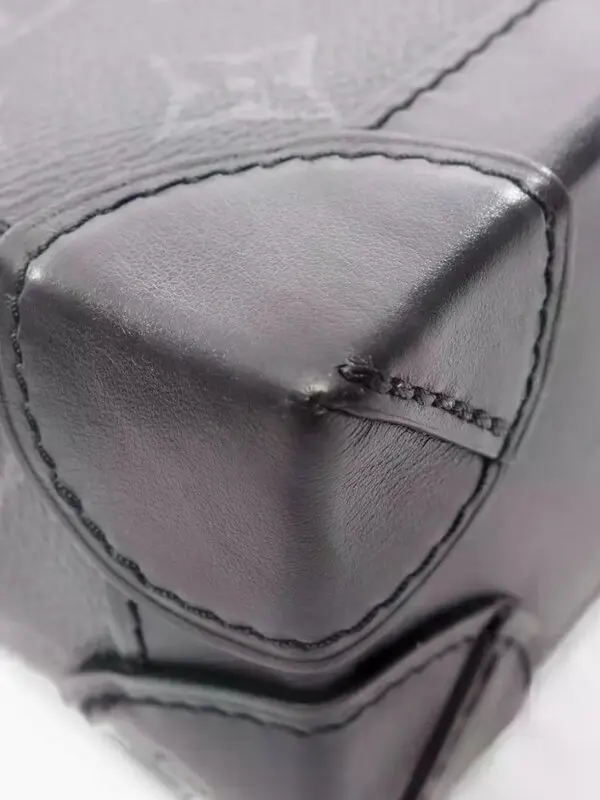 LOUIS VUITTON Nano Steamer Monogram Eclipse Shoulder Bag