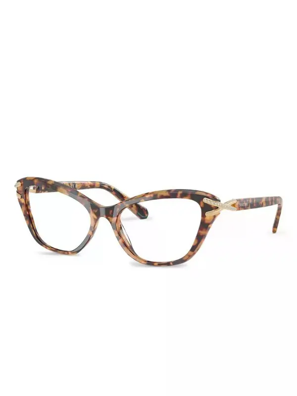 SWAROVSKI Cat-eye Crystal-embellished Glasses