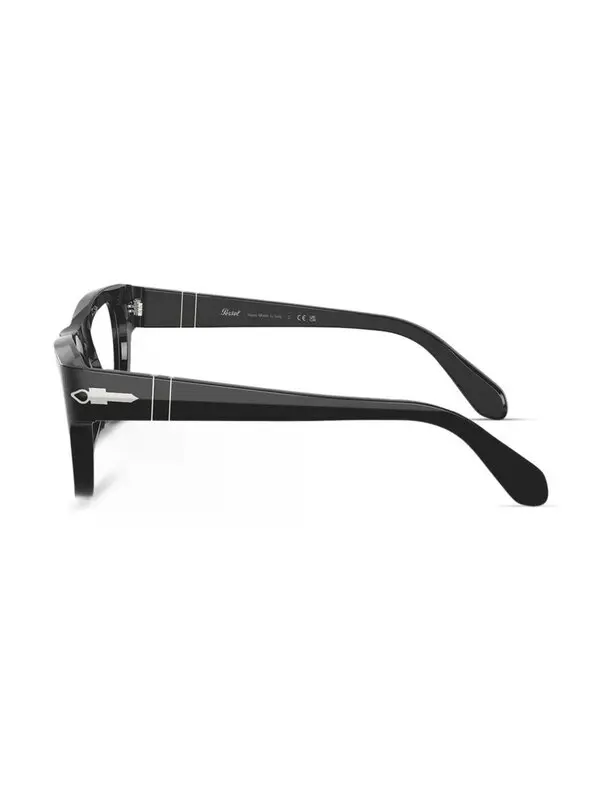 Persol Polished Square Frame Eyeglasses