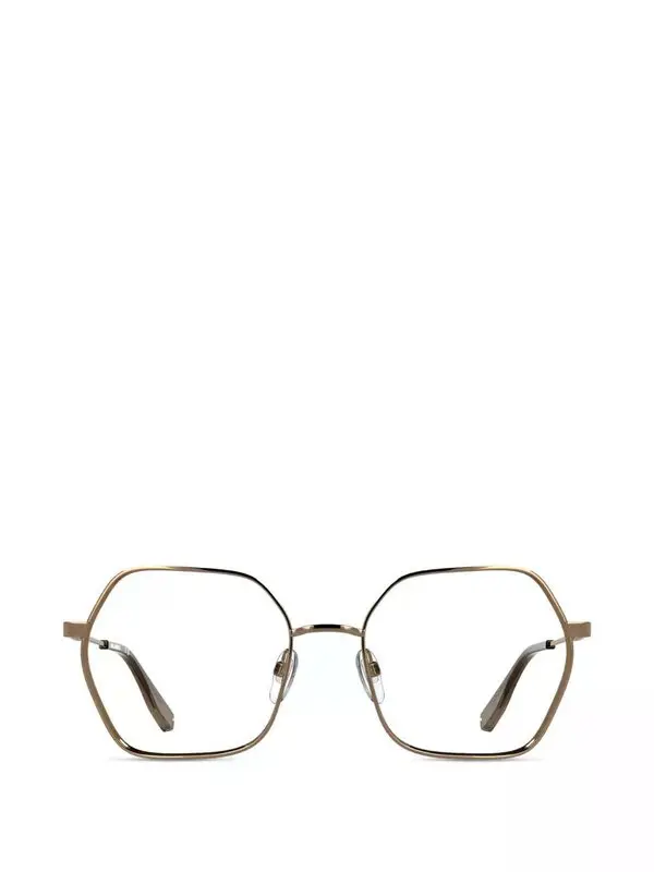 Karl Lagerfeld Geometric-frame Eyeglasses - Gold