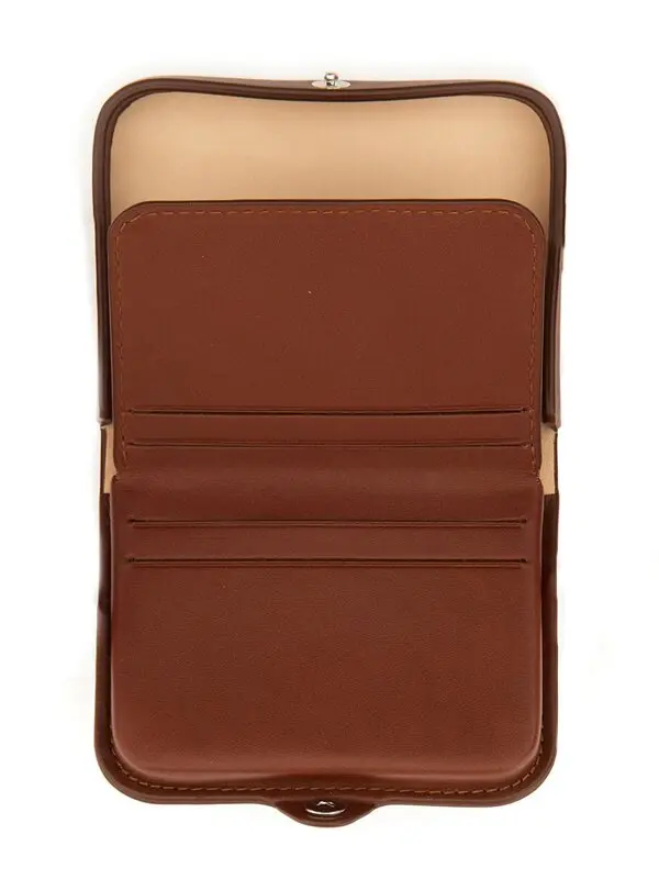 A.p.c. Leather Coin Purse - Brown