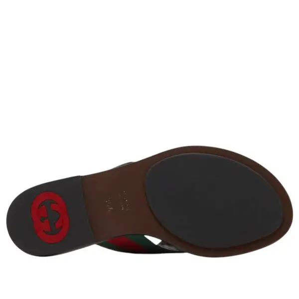 Gucci Web Thong Sandal - Black