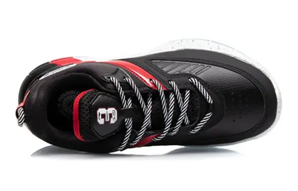 LI-NING Way Of Wade Salute 'black Red' Ykbq034-3 Sneakers - Black/red