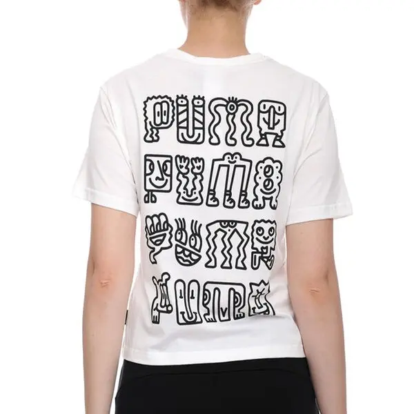 PUMA X Mr. Doodle Short Sleeve Graphic T-shirt