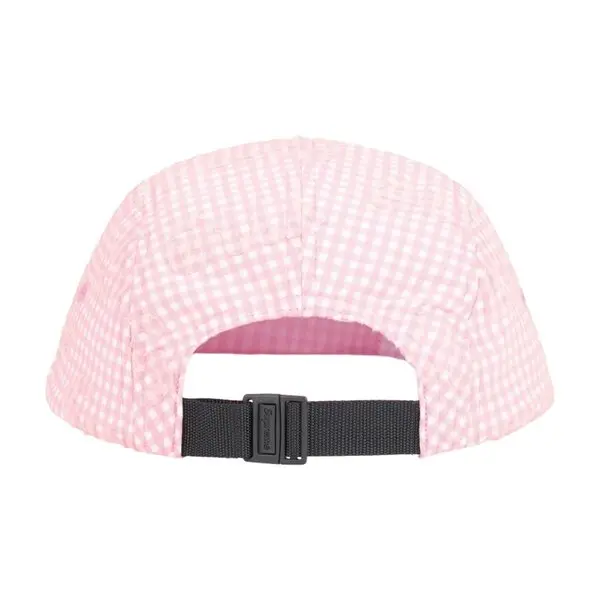 Supreme Ss26 Monogram Gingham Camp Cap