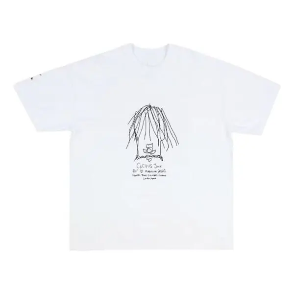 TRAVIS SCOTT The Utopia Issue Tee - White