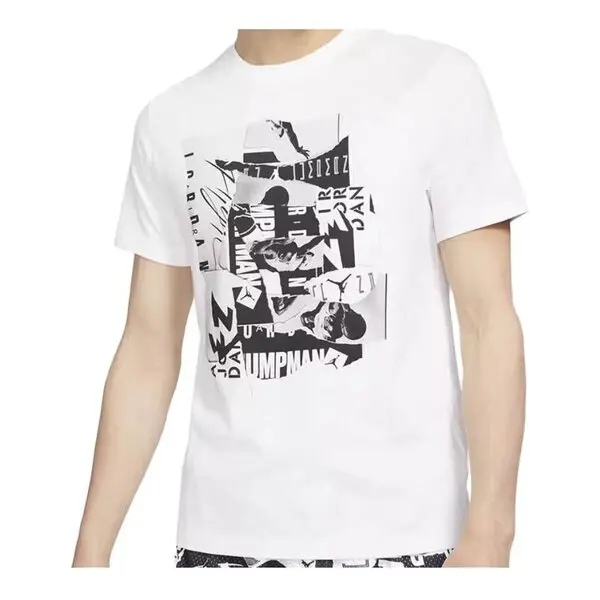 Nike As M J Brand Jm Flt Aop Ss Cre White - Default Color