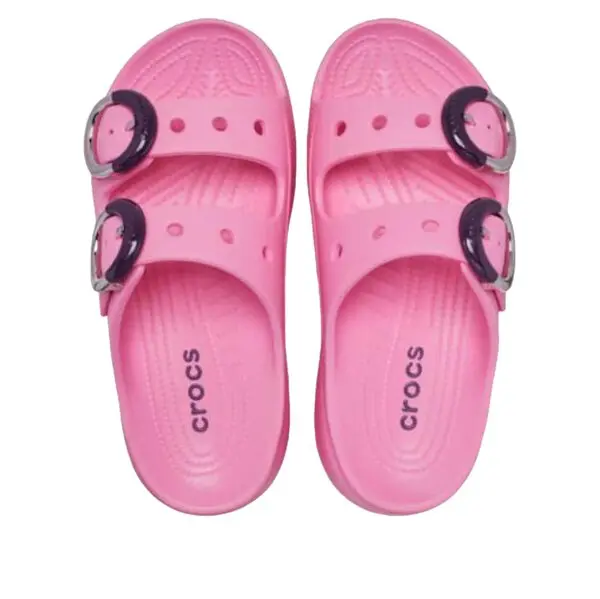 CROCS Saturday Platform Dipped Buckle Sandal - Pink Lemonade