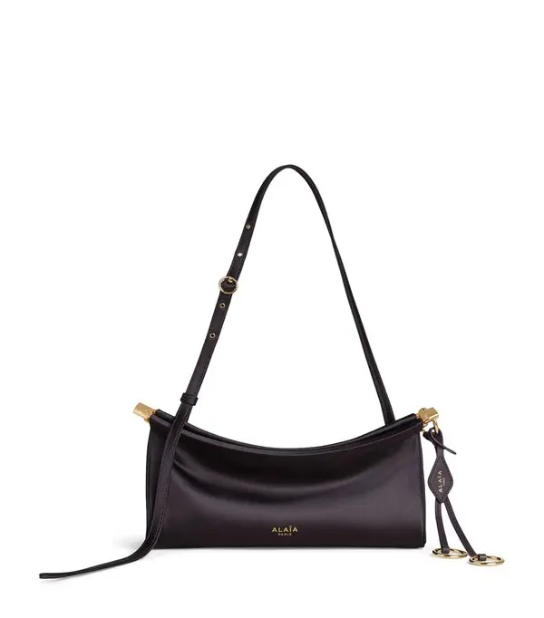 Alaïa Small Le Click East West Shoulder Bag - Black