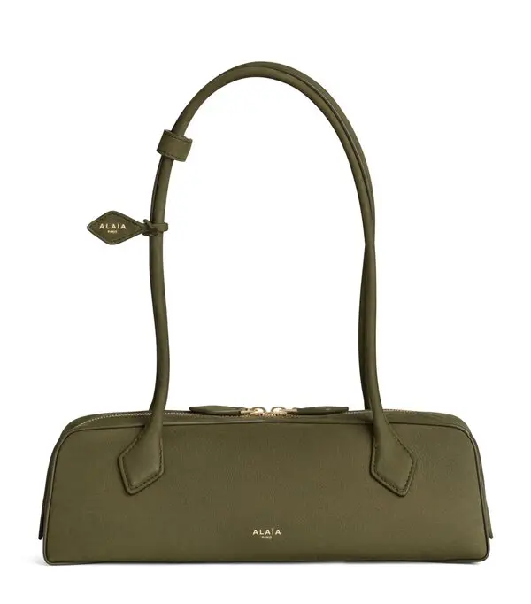 Alaïa Le Teckel Shoulder Bag - Green