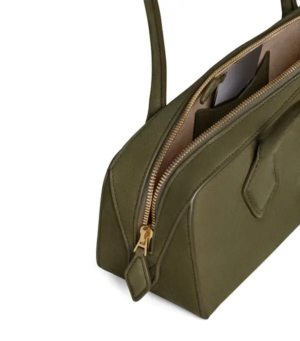 Alaïa Le Teckel Shoulder Bag - Green