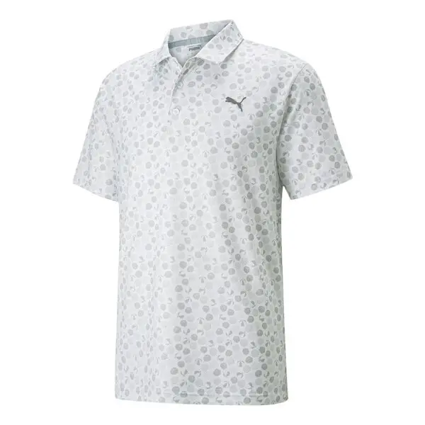 PUMA Mattr Beach Trip Polo Shirt - Grey
