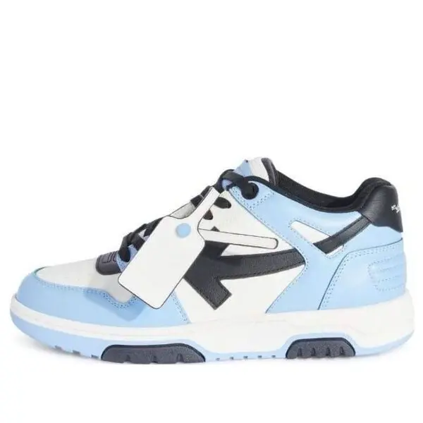 Off-White Out Of Office Low-top Leather Sneaker - Blue/black/white