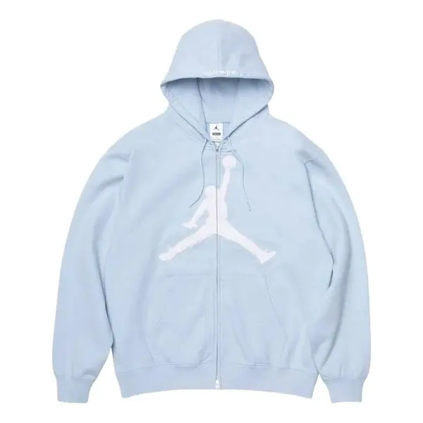 Supreme X Jordan Ss26 Hooded Sweatshirt - Light Blue